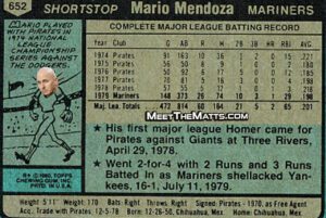 A New “Mendoza Line” – Meet The Matts